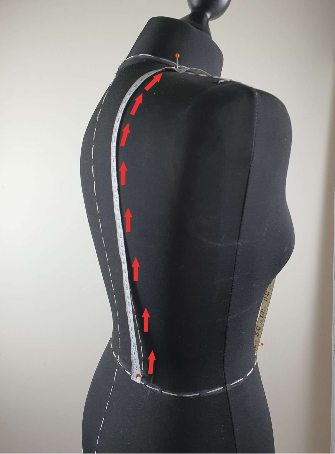 Mannequin measurement dimension guidelines, Dressmaking dummy ...