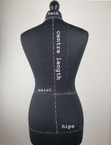 Mannequin measurement dimension guidelines, Dressmaking dummy ...